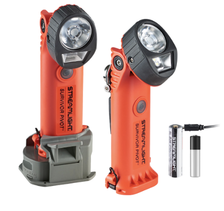 Streamlight Survivor Pivot Right-angle LED Flashlight - Contractor ...