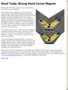 Hand Tools: Strong Hand Corner Magnet - Contractor Supply Magazine