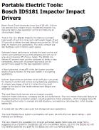 Portable Electric Tools: Bosch PR011 Plunge Base for Colt Palm Routers ...