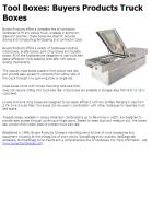 Tool Boxes: Bosch Click & Go System - Contractor Supply Magazine