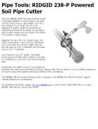 Pipe Tools: McElroy Spider 125 Socket Fusion Tool - Contractor Supply ...