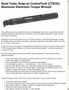 Hand Tools: Snap-On Ultra Low Profile Screwdrivers - Contractor Supply ...