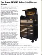 Tool Boxes: DEWALT Rolling Metal Storage System - Contractor Supply ...