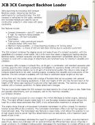 JCB 3CX Compact Backhoe Loader - Contractor Supply Magazine