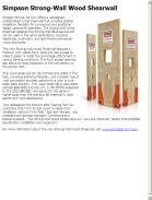 Simpson Strong-Wall Wood Shearwall - Contractor Supply Magazine