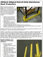 Wildeck Wilgard End-of-Aisle Warehouse Rack Protectors - Contractor ...