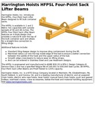 Harrington Hoists HFPSL Four-Point Sack Lifter Beams - Contractor ...