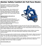 Dentec Safety Comfort Air Full Face Masks - Contractor Supply Magazine