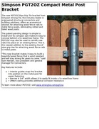 Simpson CBTZ Concealed Beam Tie - Contractor Supply Magazine