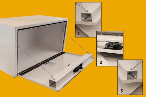 Tool Boxes: Buyers Products Underbody Toolboxes With Three-Point Latch ...