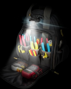 Tool Boxes: CLC L255 Tech Gear LED Tool Backpack - Contractor Supply ...