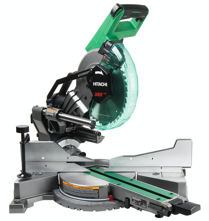 Hitachi C10FSHC 10 Inch Slide Miter Saw - Contractor Supply Magazine
