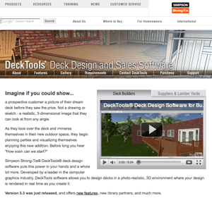 Simpson Strong-Tie Debuts Version 3.3 of DeckTools Software ...