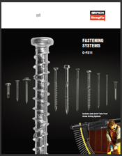 Simpson Strong-Tie Issues New Fastener Catalog - Contractor Supply Magazine
