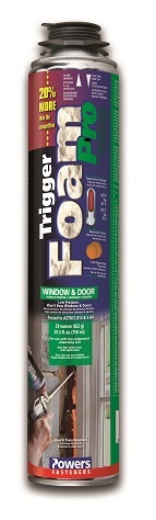 Powers TriggerFoam Pro Window & Door Foam - Contractor Supply Magazine