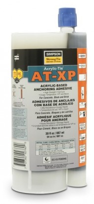 Adhesives & Sealants: Simpson Strong-Tie AT-XP Adhesive - Contractor ...