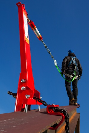 Safety: SpiderLine Temporary Horizontal Lifeline System - Contractor ...