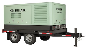 Compressors: Sullair E900H 900 CFM Electric Portable Air Compressor ...