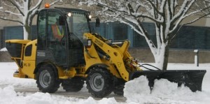Gas Engine Equipment: Wacker Neuson wheel loader/snow removal machine ...