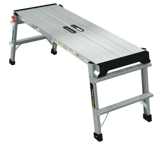 Werner AP-25 and AP-35 Aluminum Pro Work Platforms - Contractor Supply ...