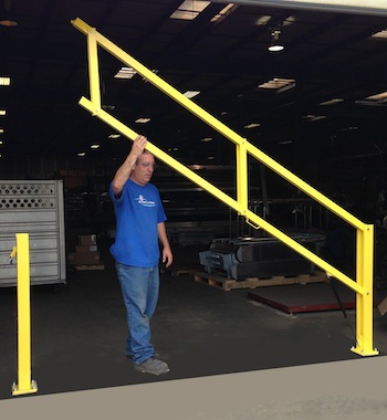 Safety: Benko Loading Dock Safety Gate - Contractor Supply Magazine