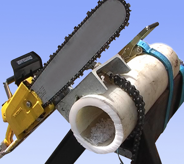 CS Unitec Pneumatic Chain Saw System - Contractor Supply Magazine