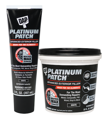 DAP Platinum Patch Advanced Exterior Filler - Contractor Supply Magazine
