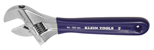 Hand Tools: Klein Tools Adjustable Wrench - Contractor Supply Magazine