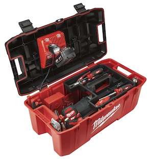 Tool Boxes: Milwaukee 26 Inch Work Box - Contractor Supply Magazine