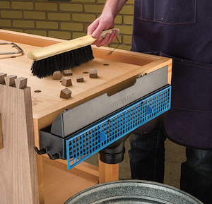 Rockler Dust Right Bench Sweep - Contractor Supply Magazine