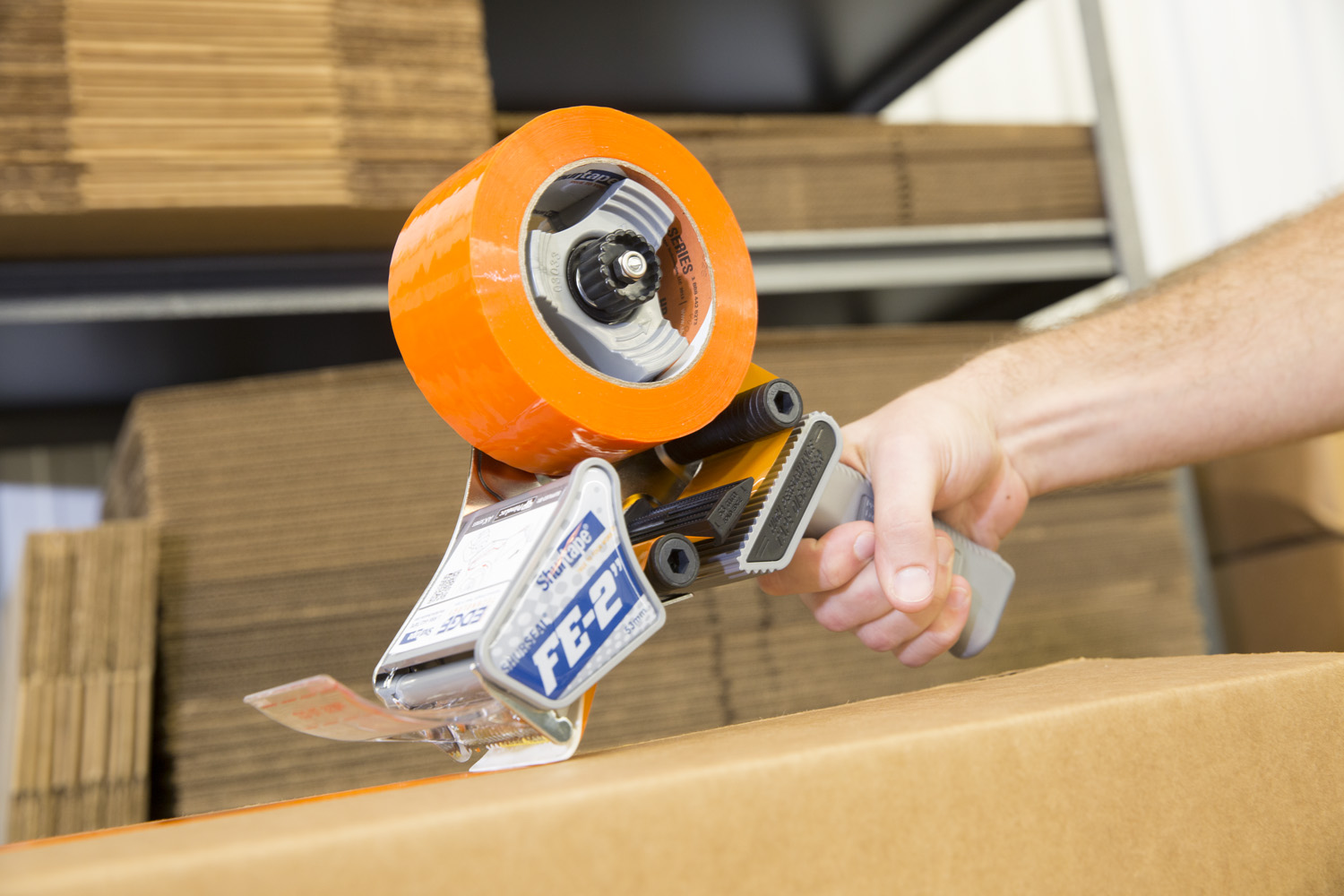 Shurtape Folded-Edge Hand Dispenser - Contractor Supply Magazine