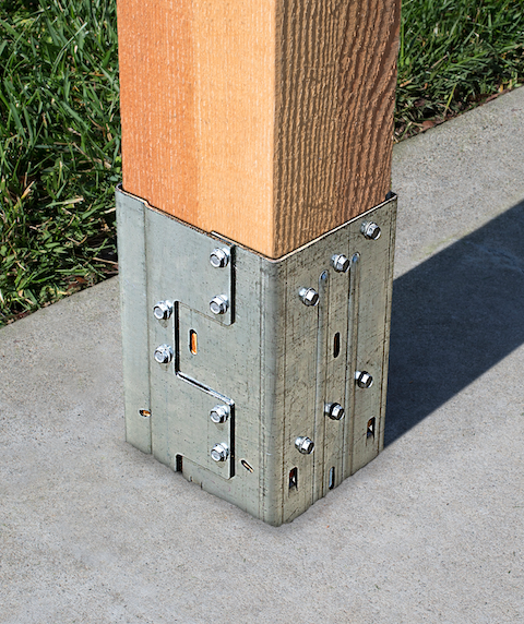 Simpson Strong-Tie MPBZ Moment Post Base - Contractor Supply Magazine