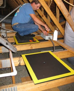 Scaffolds & Ladders: U-TECK Attic-Trax Walkboards - Contractor Supply ...