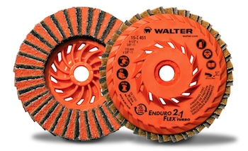 Walter Enduro-Flex 2-in-1 TURBO Flap Discs - Contractor Supply Magazine